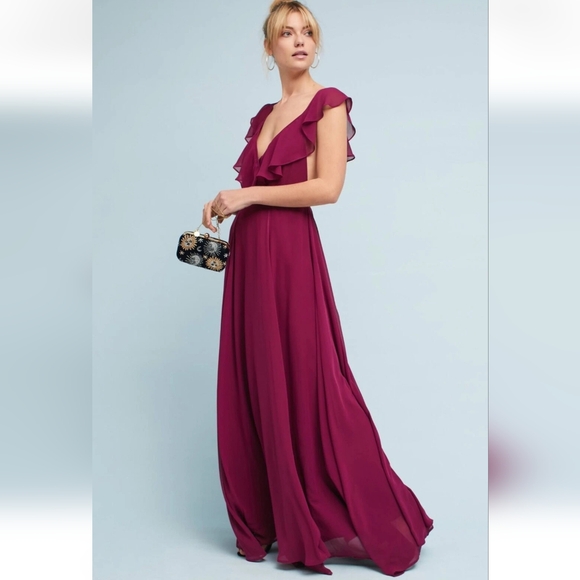 Yumi Kim | Dresses | Yumi Kim Anthropologie Juliette Maxi Wrap Formal ...